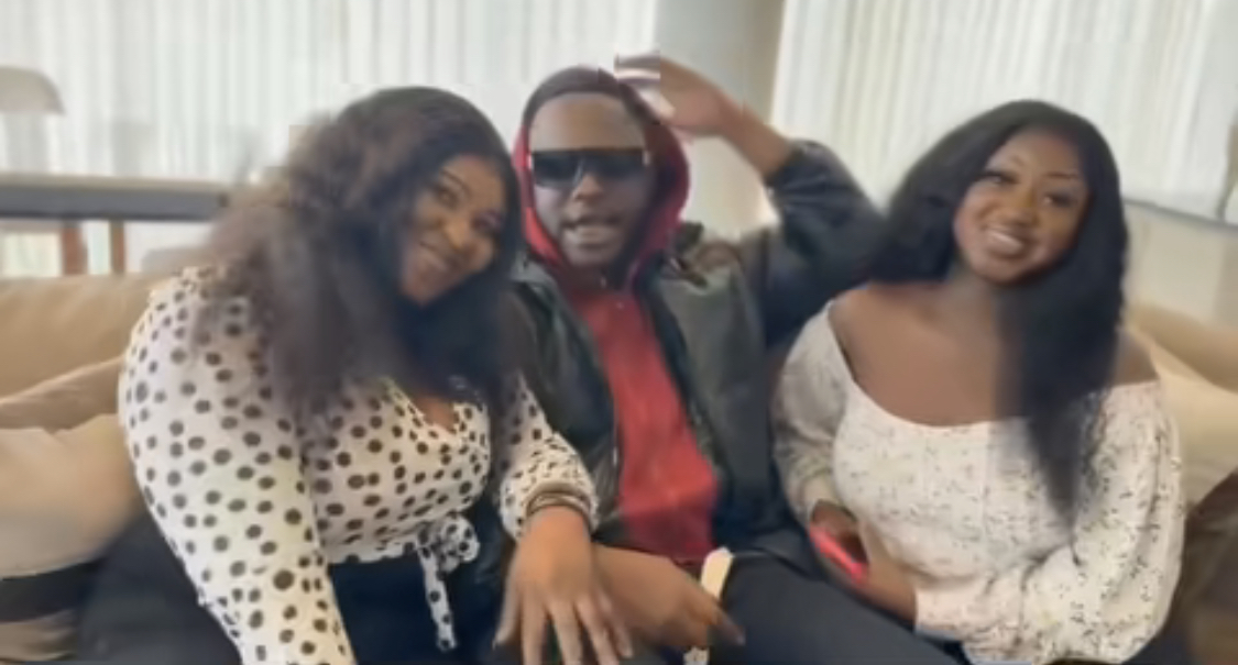 Social Media Users React After Video Of Medikal & Fella Makafui's ...