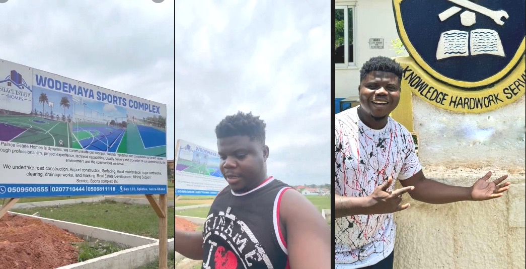 Wode Maya Constructs Multipurpose Sports Complex For His Former School
