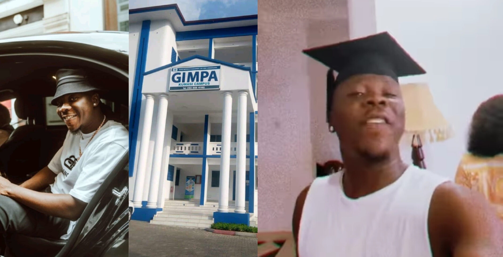 Stonebwoy Shares Video Of His Graduation Preparations Ahead Of GIMPA ...