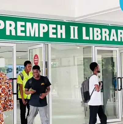 KNUST Prempeh II Library Evacuated Due To Fire Scare, Students' Exam ...