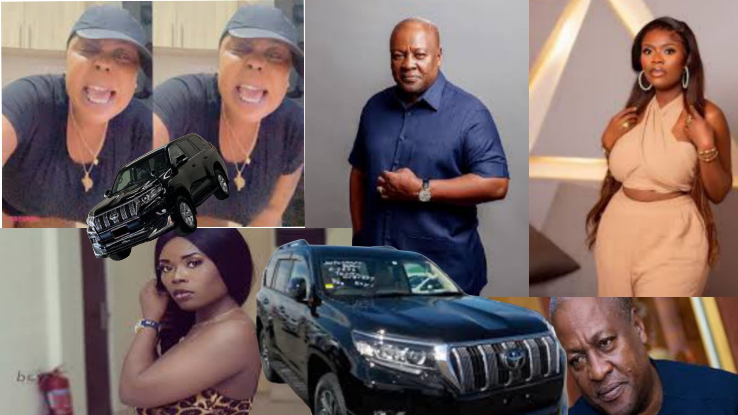 Delay Sold Her V.sp0t(3tw3) To John Mahama For A Black Prado - Afia ...